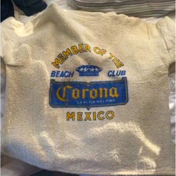 Sweaters | Vintage Corona Beach Club Mexican Hoodie | Poshmark
